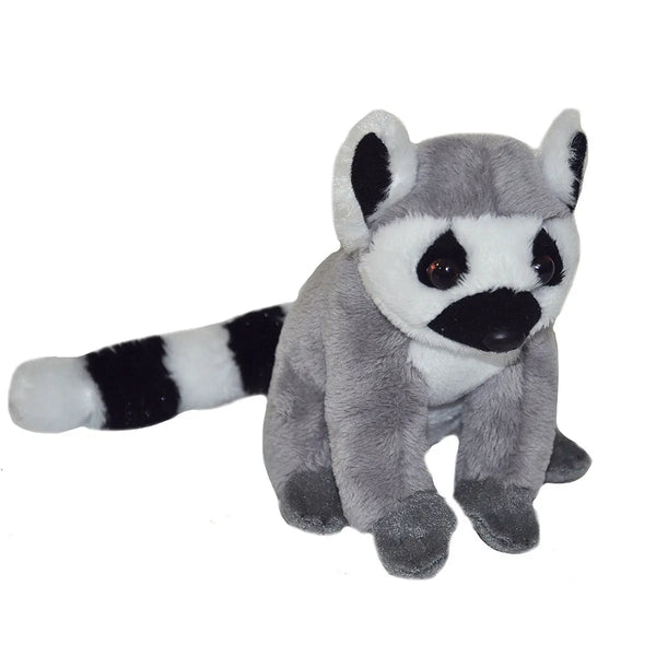 Wild Republic Pocketkins Ring Tailed Lemur Stuffed Animal, 5" - Wild ...